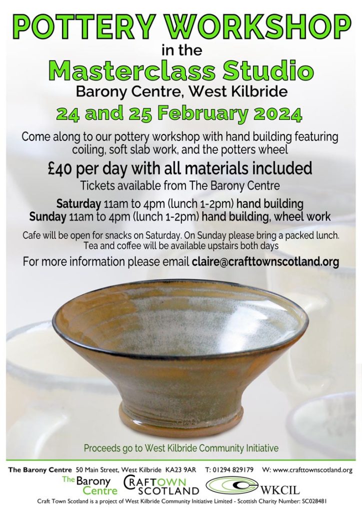 Classes/Workshops - Craft Town Scotland